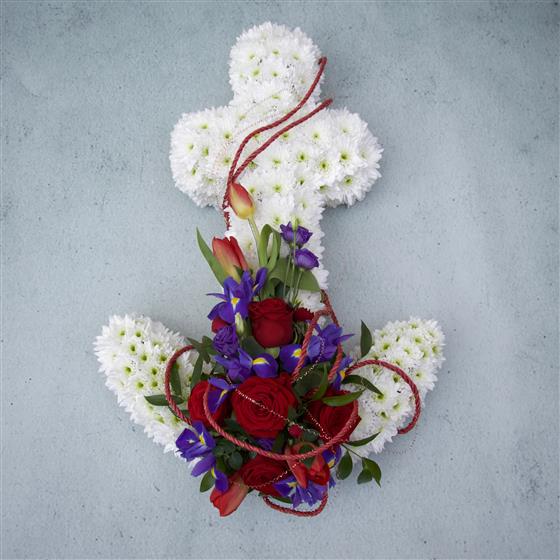 Anchor Floral Tribute Melanie's Florist Castleford